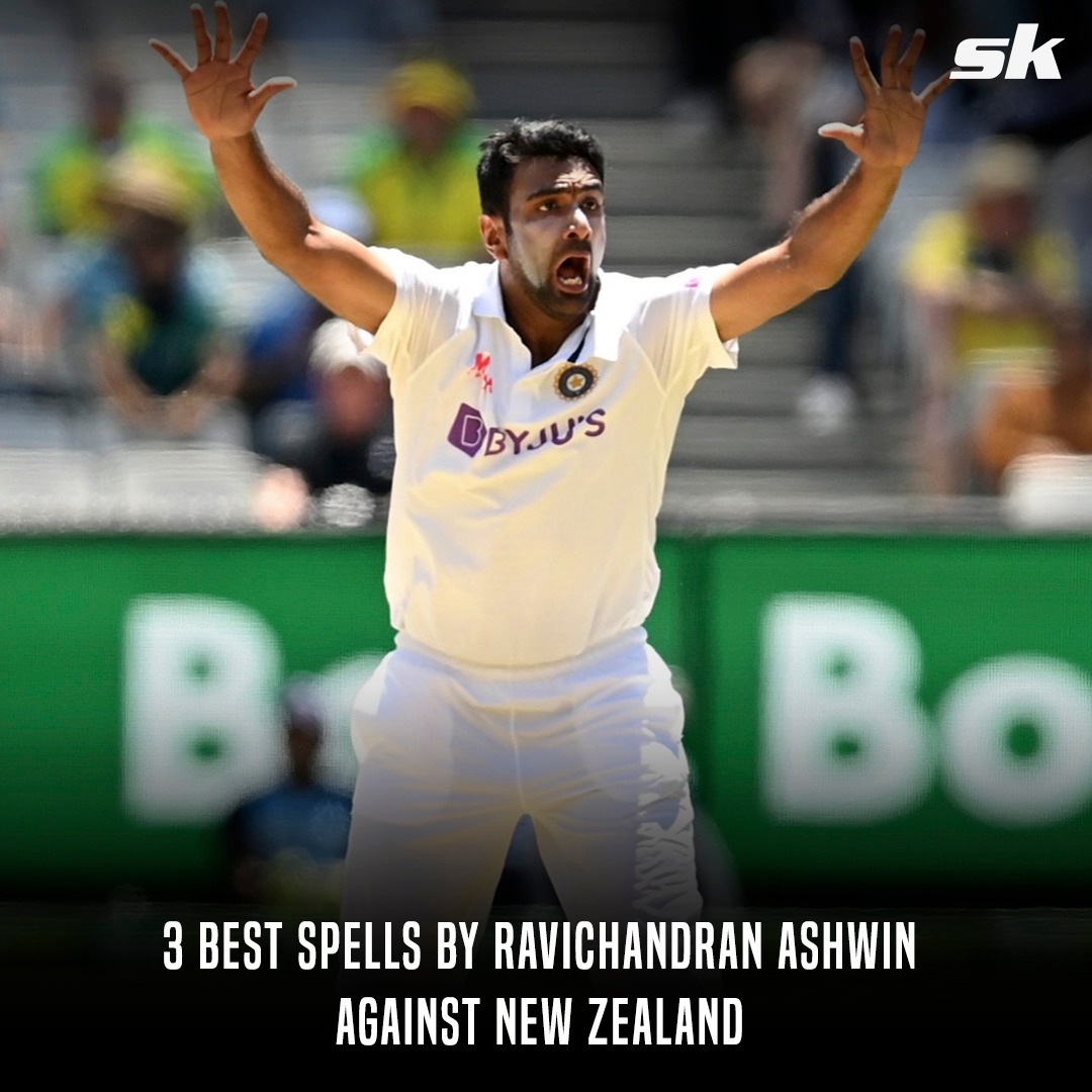 3 best spells by Ravichandran Ashwin against New Zealand - Sportskeeda ...