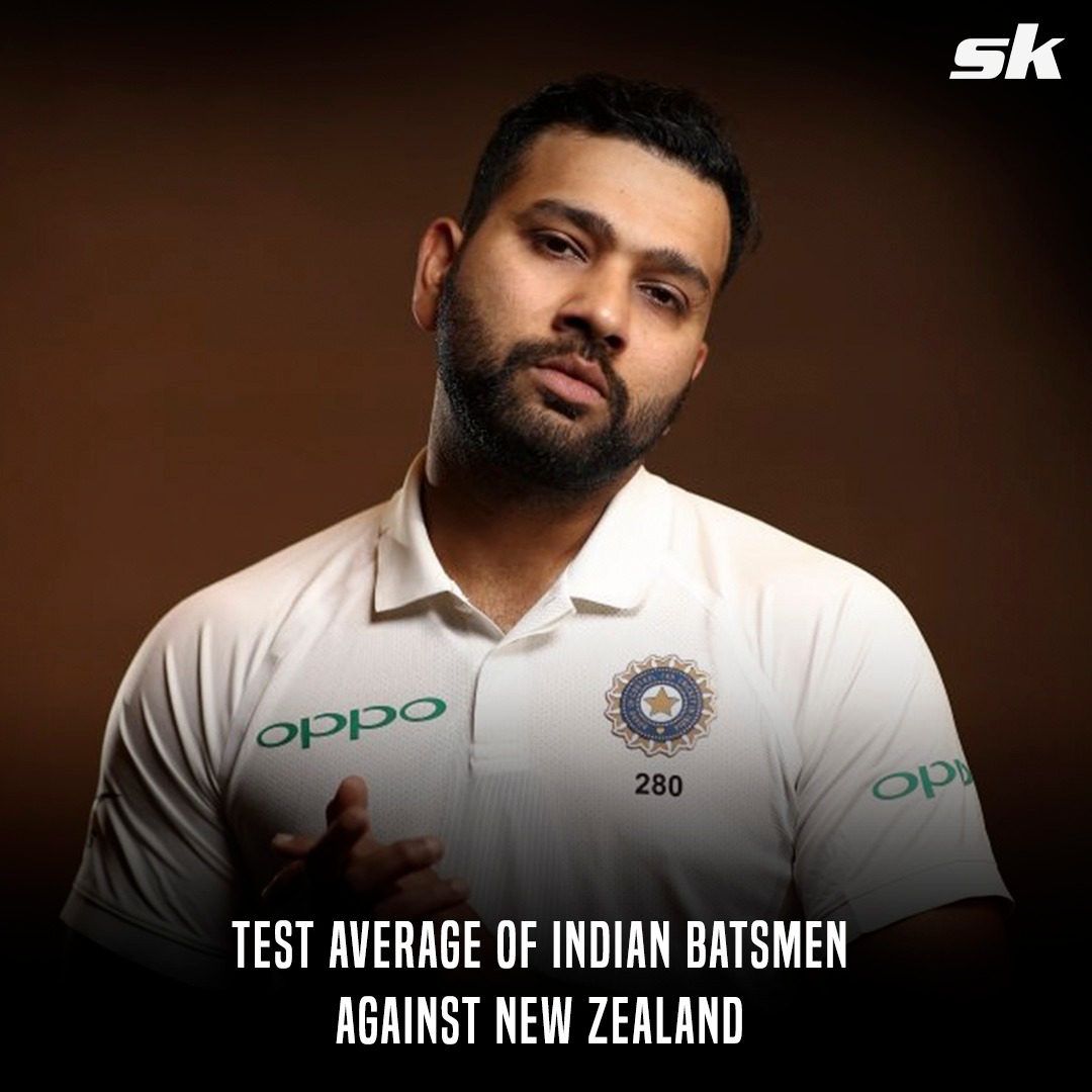 Test average of Indian batsmen against New Zealand - Sportskeeda Stories