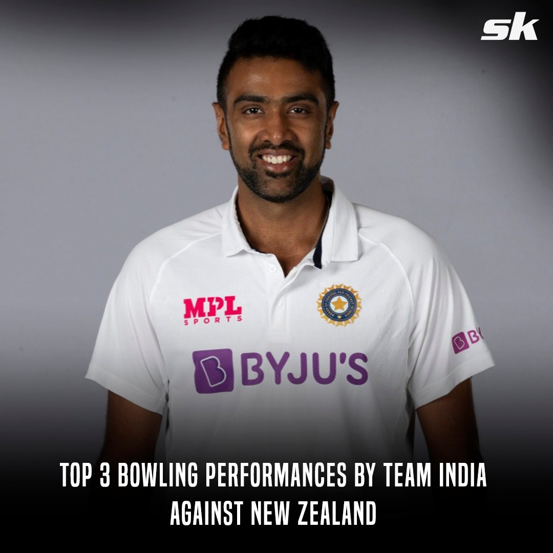 Top 3 bowling performances by Team India against New Zealand ...