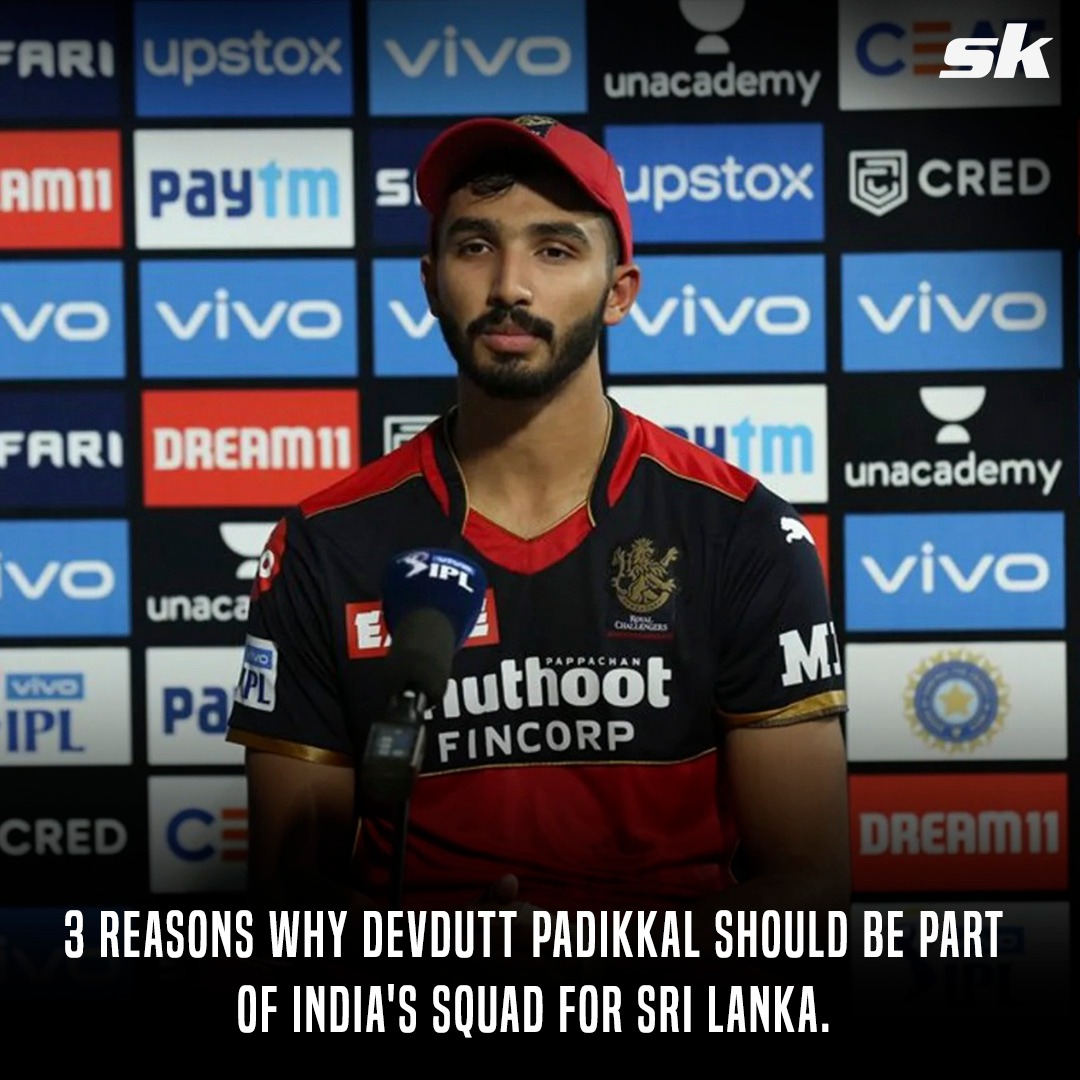 3 reasons why Devdutt Padikkal should be part of India's squad for the ...