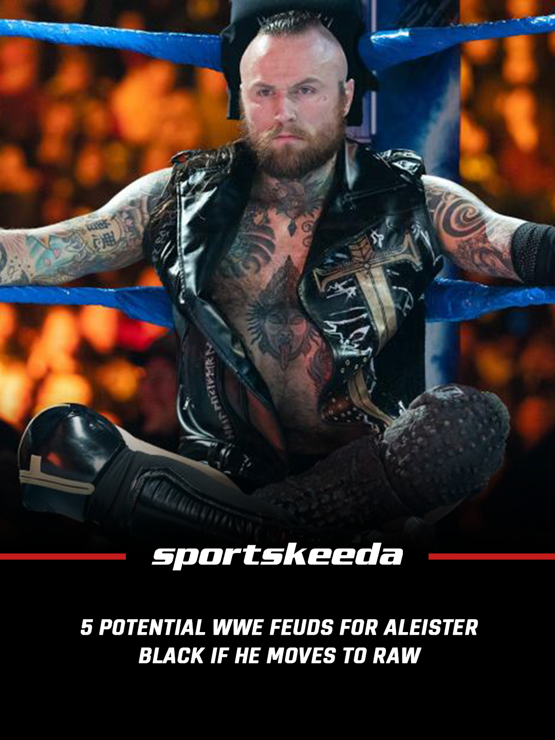 5 Potential WWE feuds for Aleister Black if he moves to RAW ...