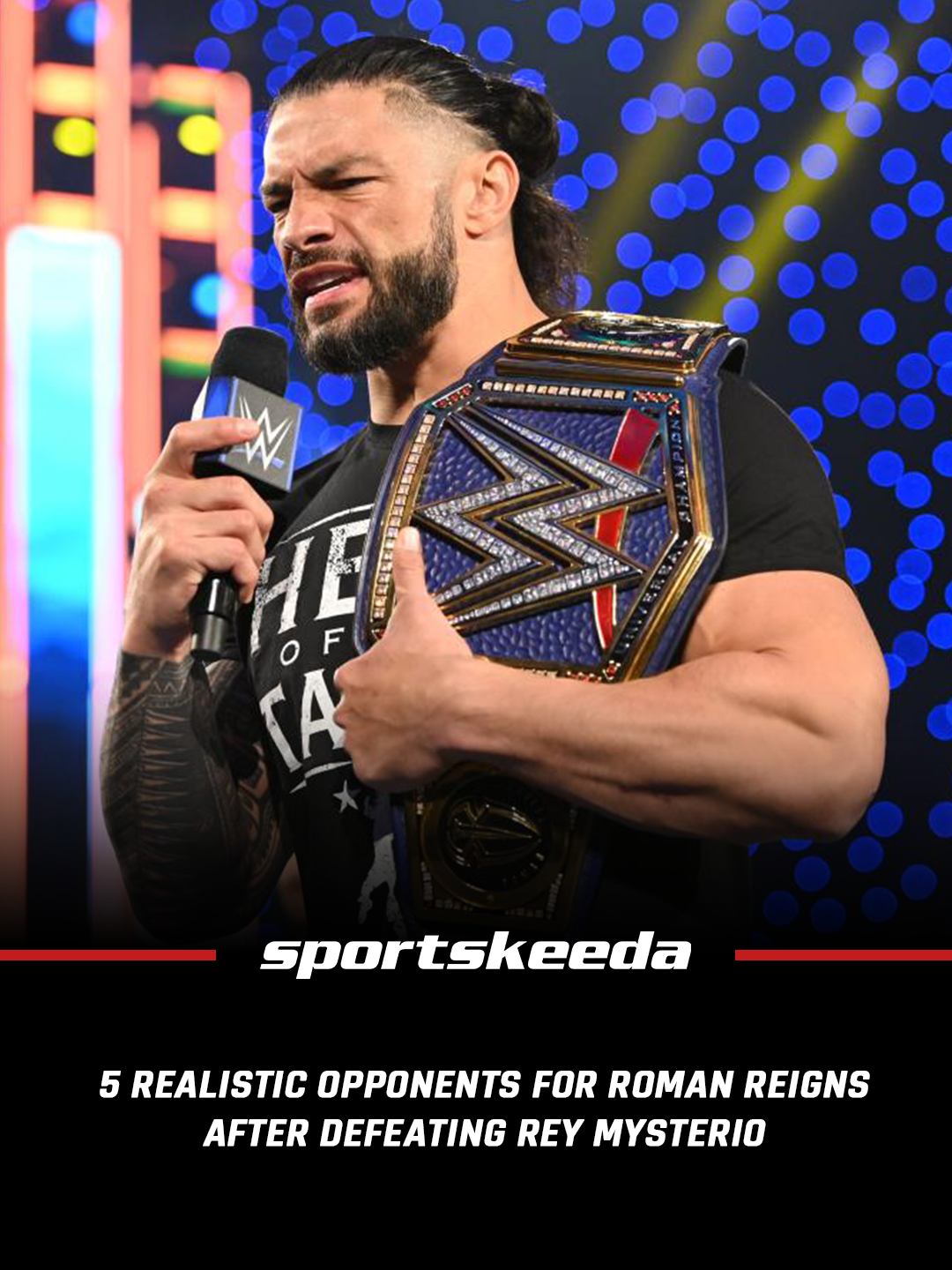 5 Realistic opponents for Roman Reigns after defeating Rey Mysterio ...