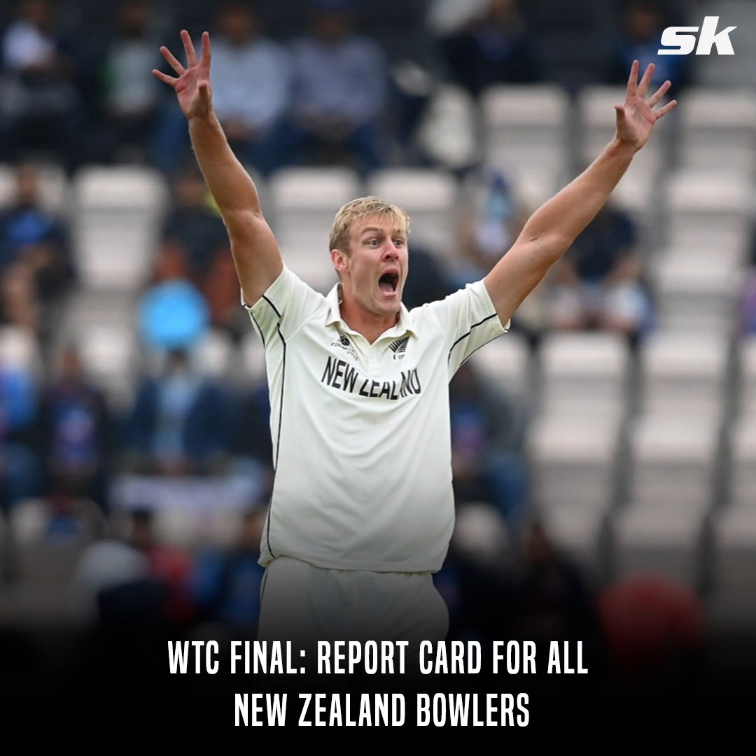 WTC final: Report card for all New Zealand bowlers - Sportskeeda Stories
