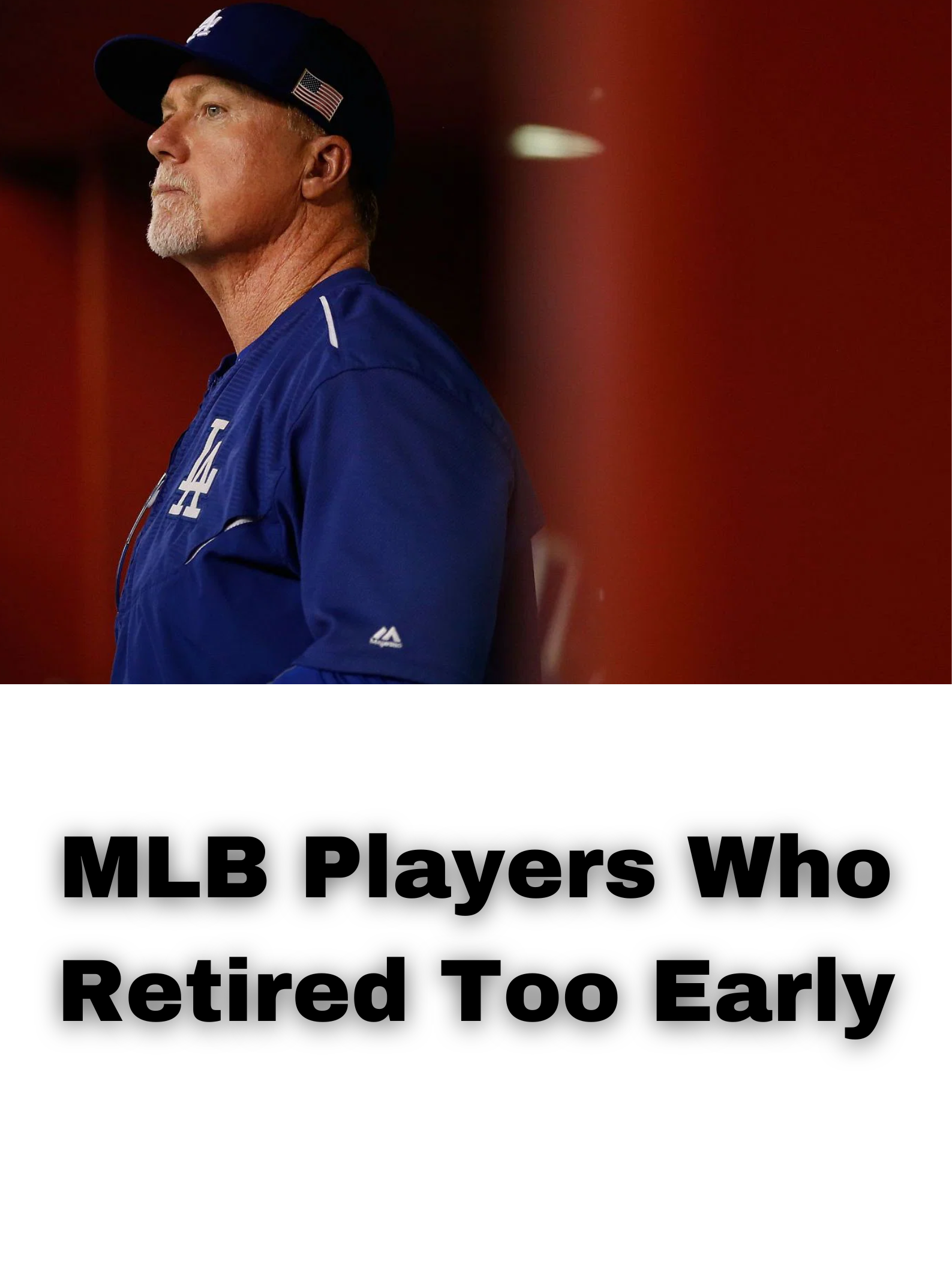 MLB Players Who Retired Too Early - Sportskeeda Stories